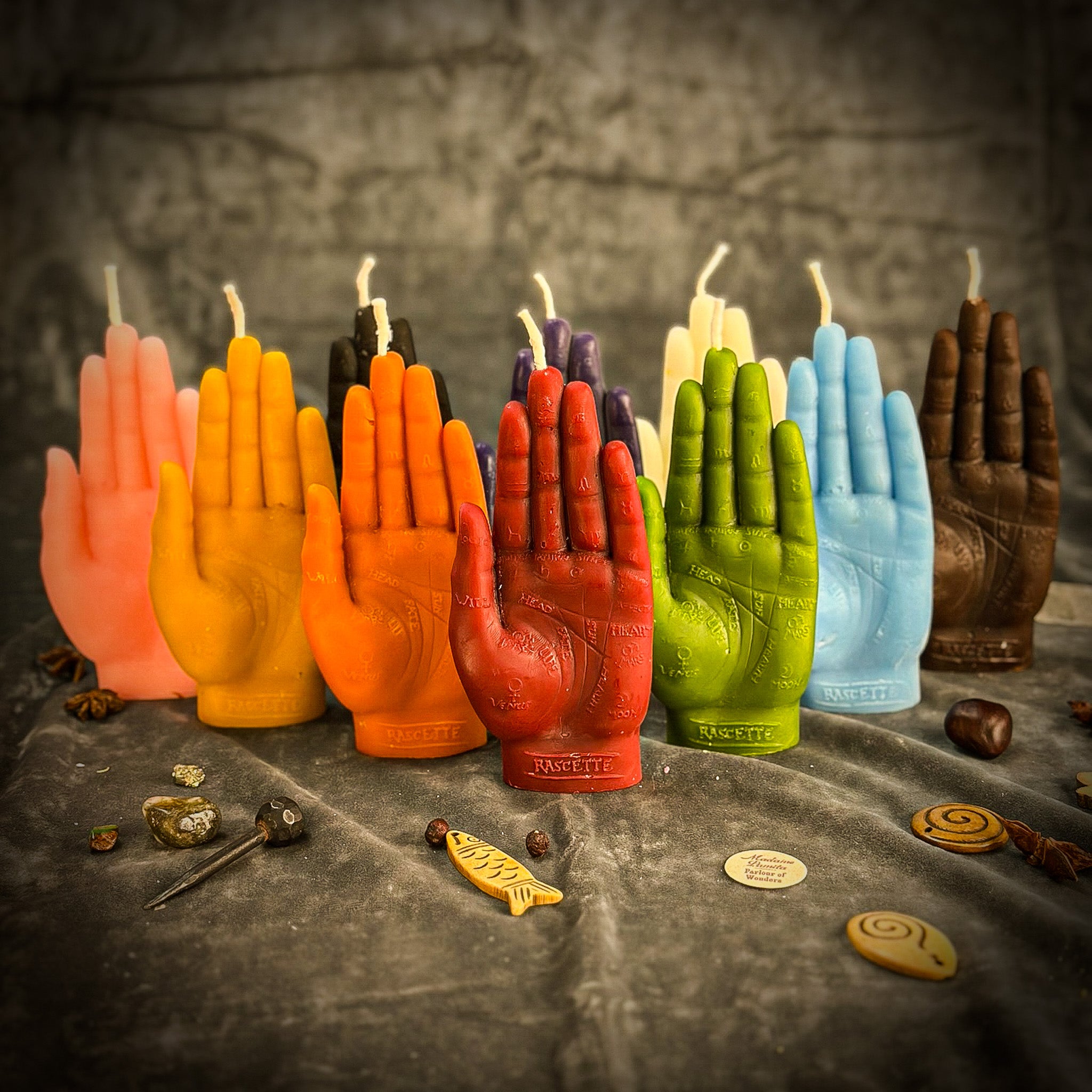 Beeswax Hand of Fate Spell Candle - Destiny & Transformation - Parlour ...