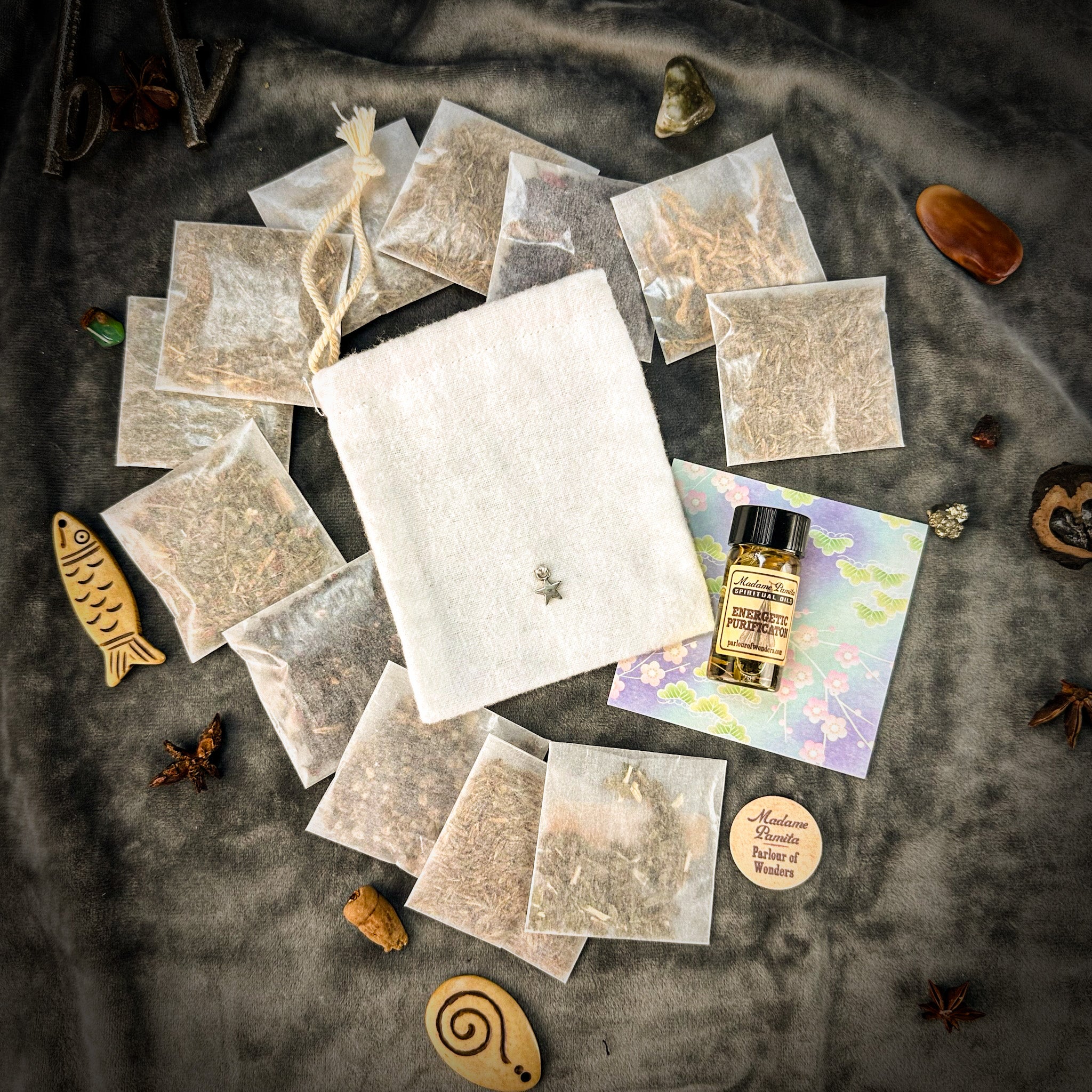 Clear and Clean Mojo Bag Kit - Triple Strength - Parlour of Wonders