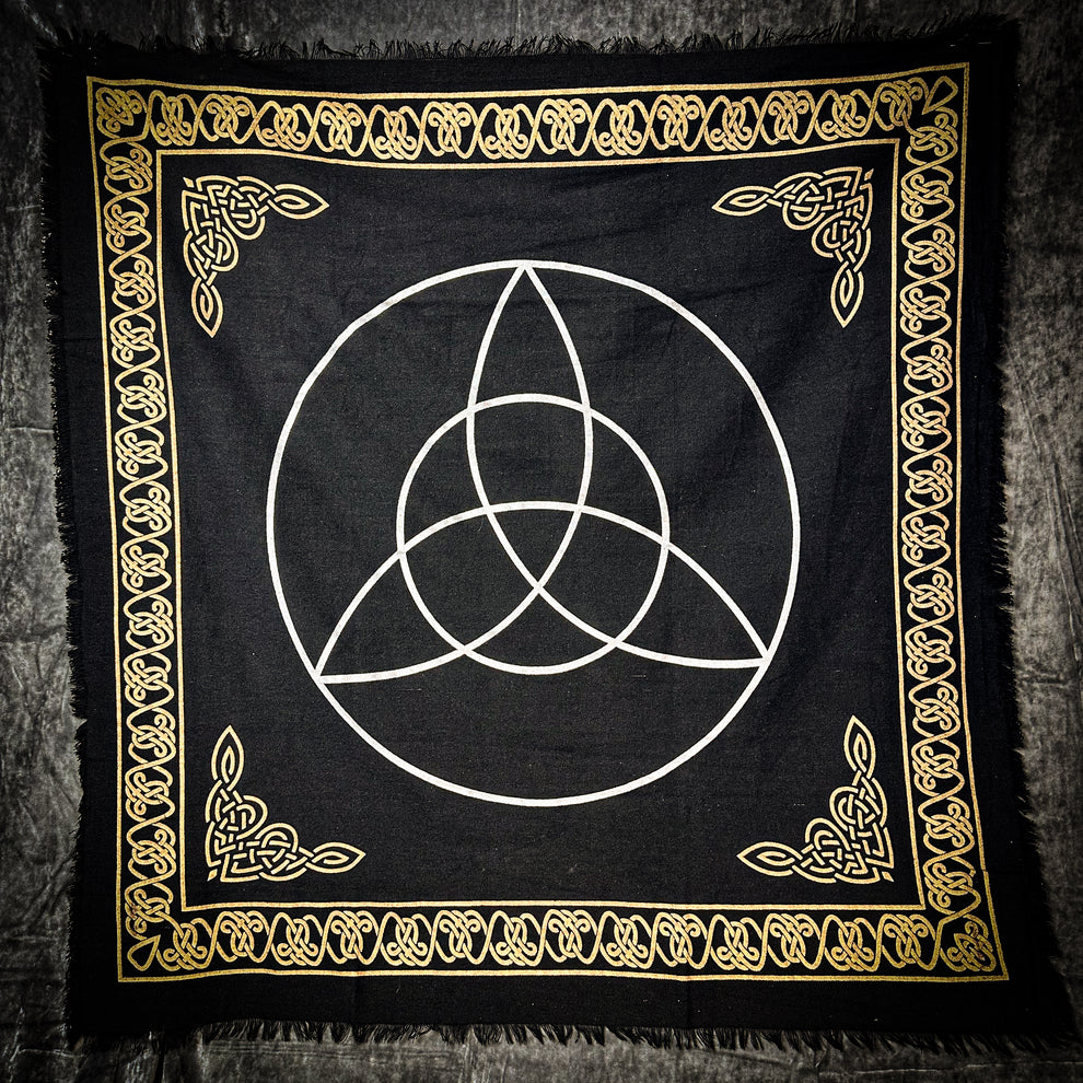Triquetra Charm Casting Cloth - Parlour of Wonders
