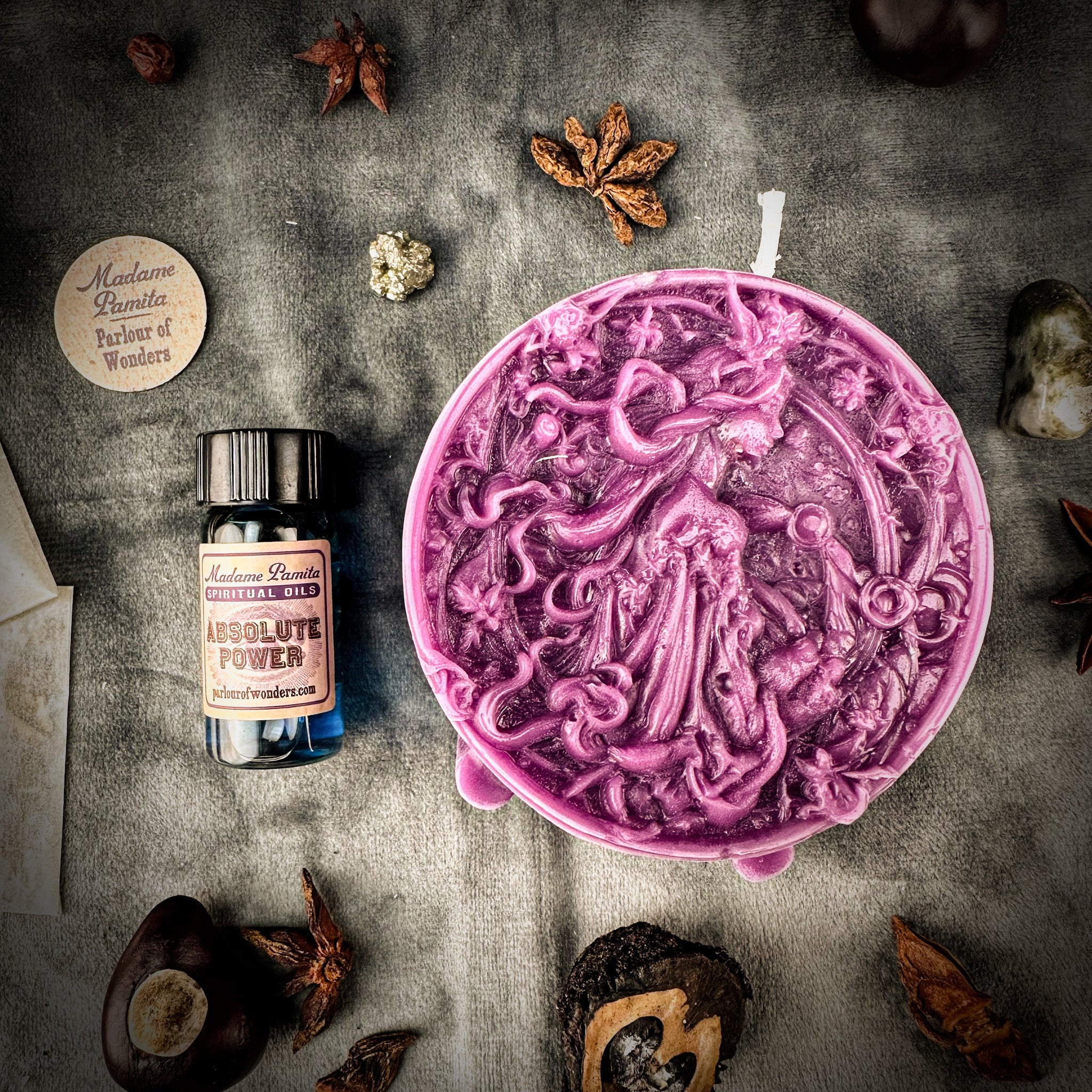 Virgo Power Candle Spell Kit - Focus, Practicality & Healing Magic ...