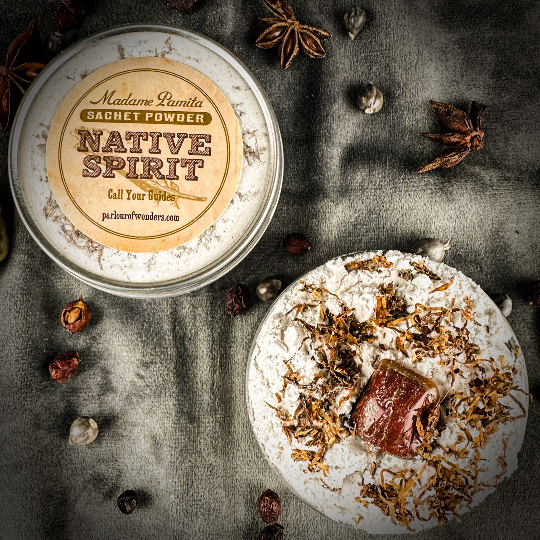Native Spirit Sachet Powder by Madame Pamita - Parlour of Wonders