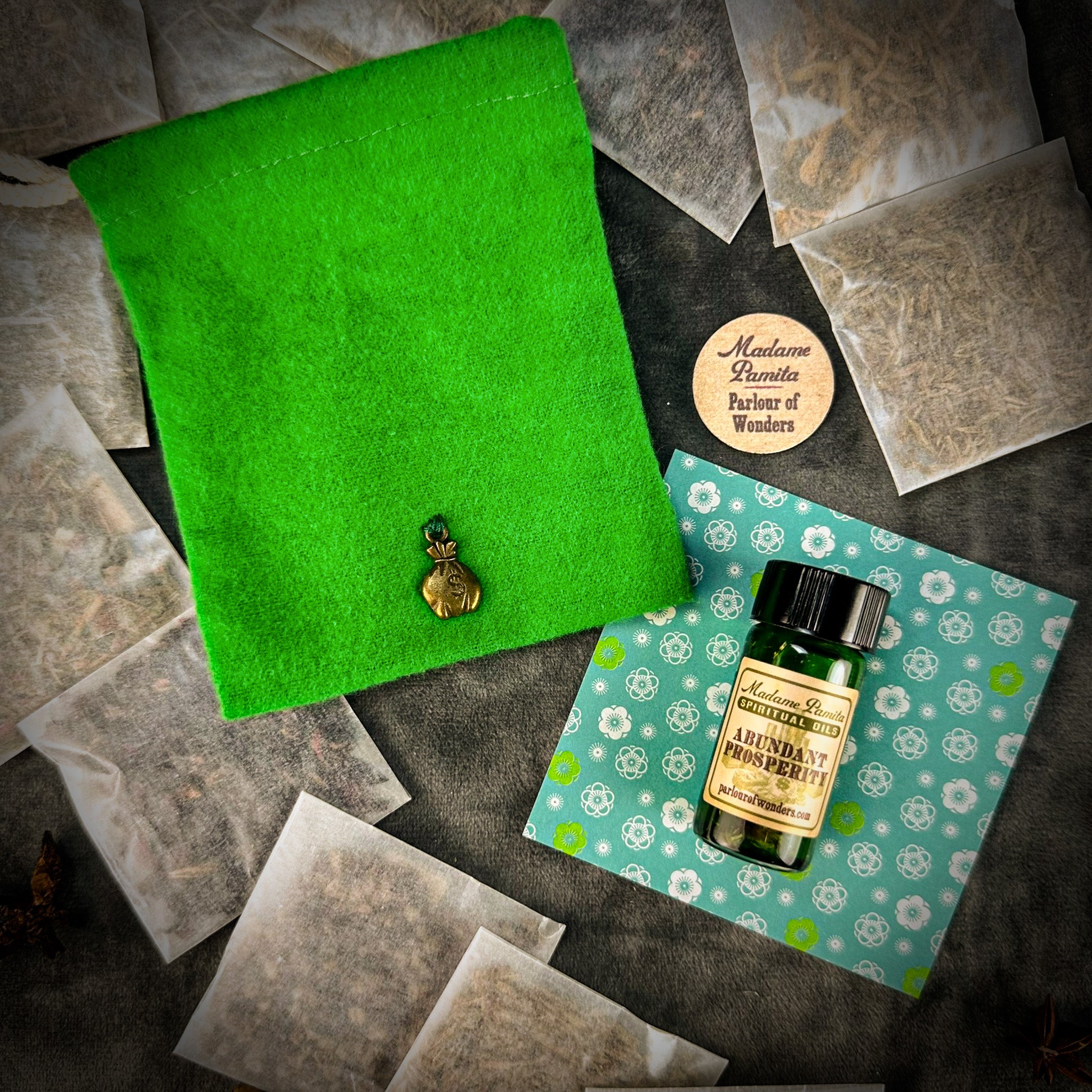 Prosperity Mojo Bag Kit - Regular Strength - Parlour of Wonders