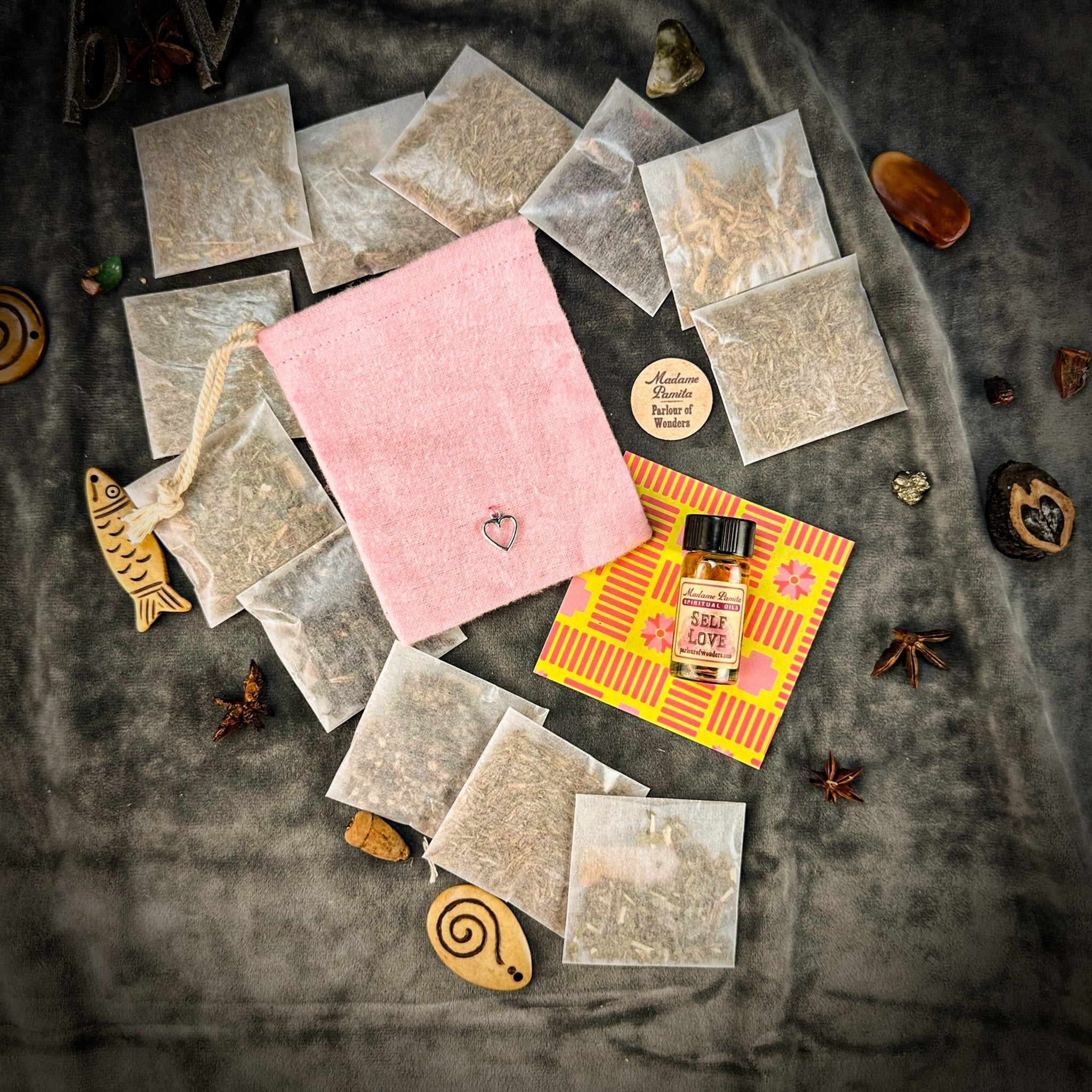 Self Love Mojo Bag Kit - Triple Strength - Parlour of Wonders