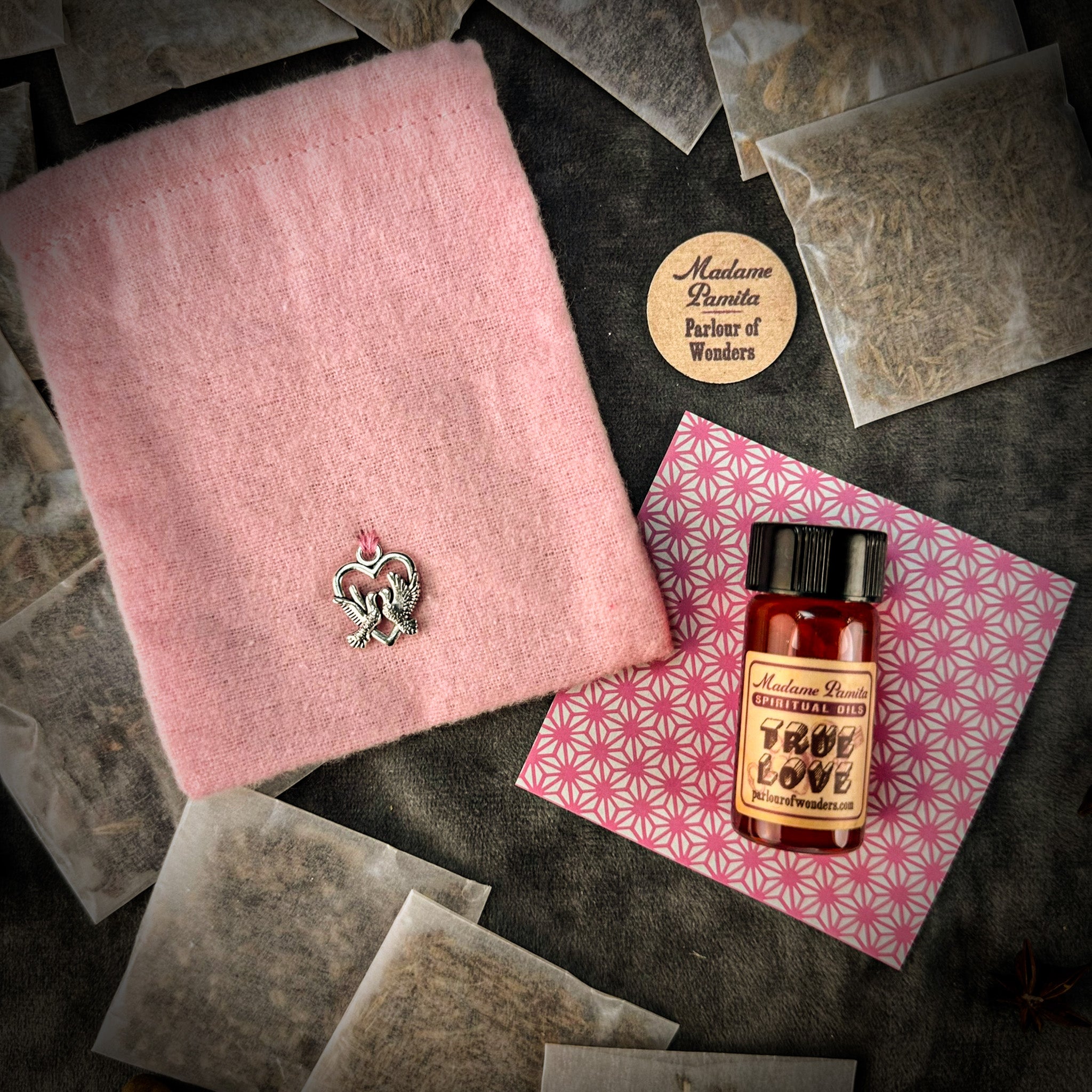True Love Mojo Bag Kit - Regular Strength - Parlour of Wonders
