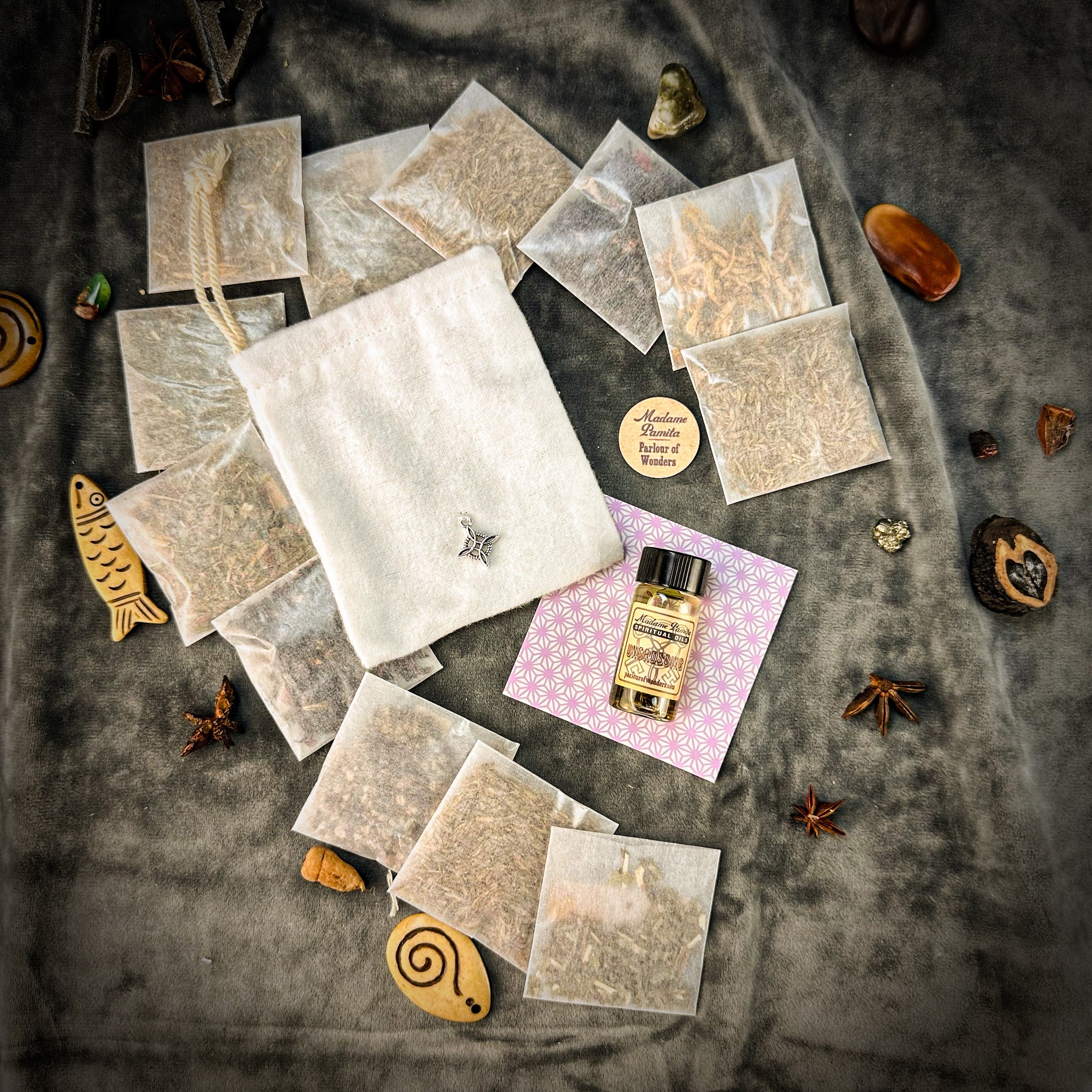 Uncrossing Mojo Bag Kit - Triple Strength - Parlour of Wonders