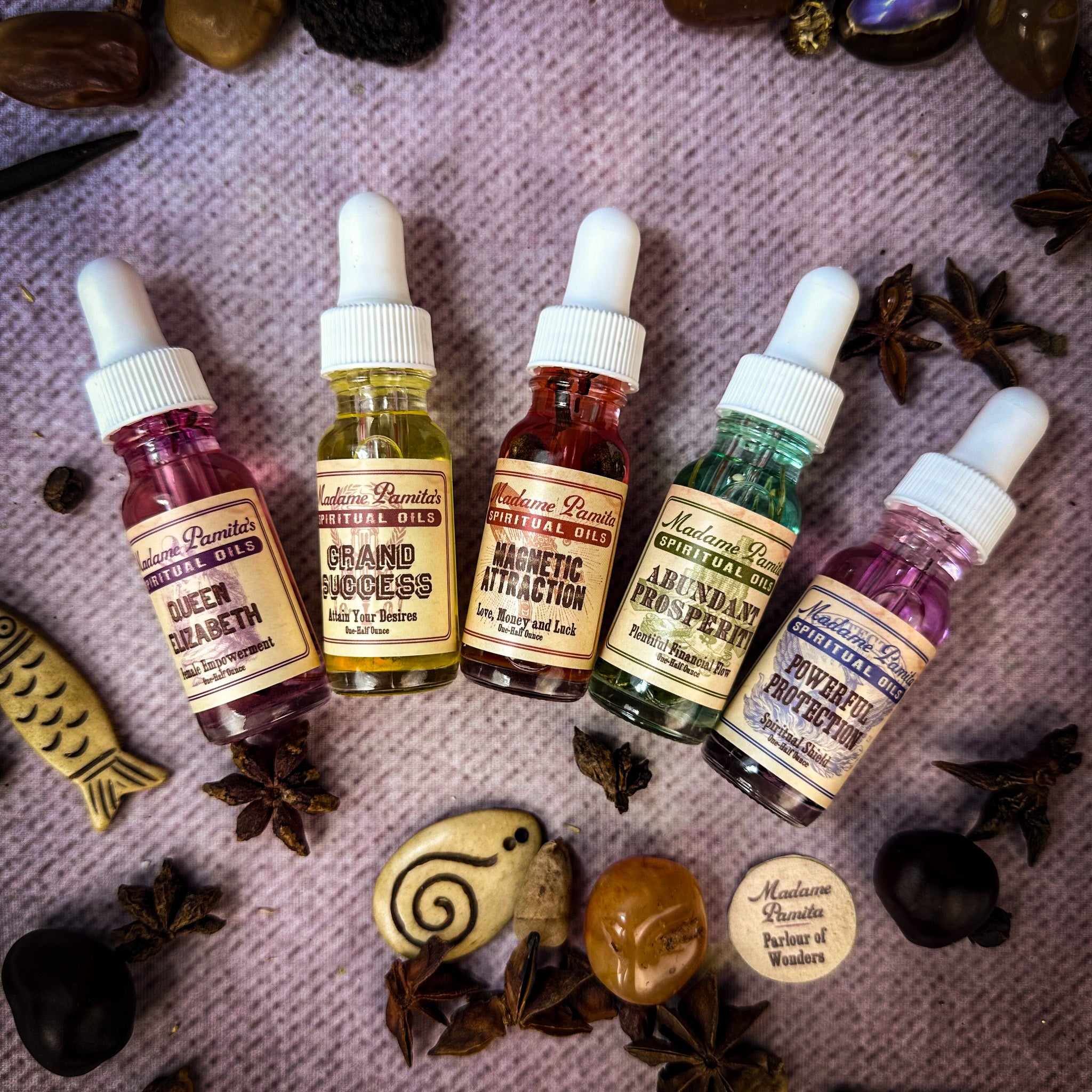 Spiritual Oil Variety Pack: Best Sellers - Parlour of Wonders