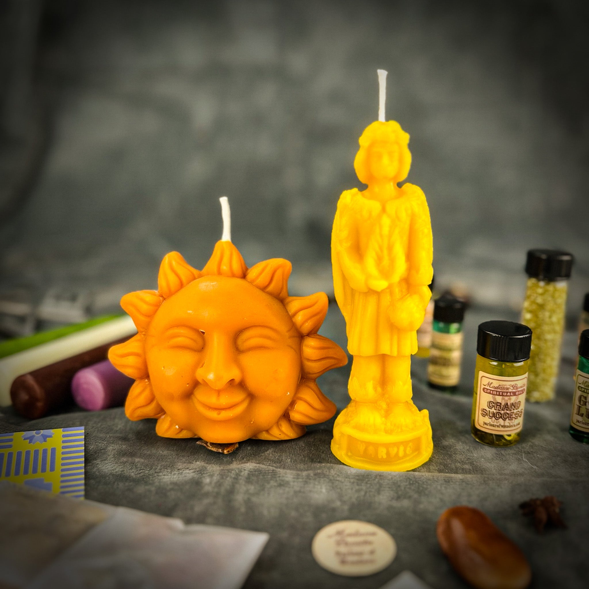 April Aries New Moon Yarilo Success Candle Spell - Parlour of Wonders