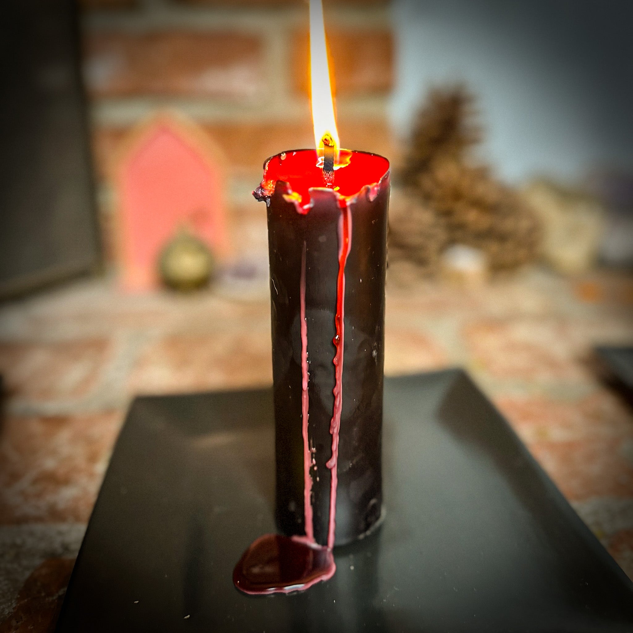 Beeswax Return to Sender Jumbo Pillar Spell Candle - Parlour of Wonders