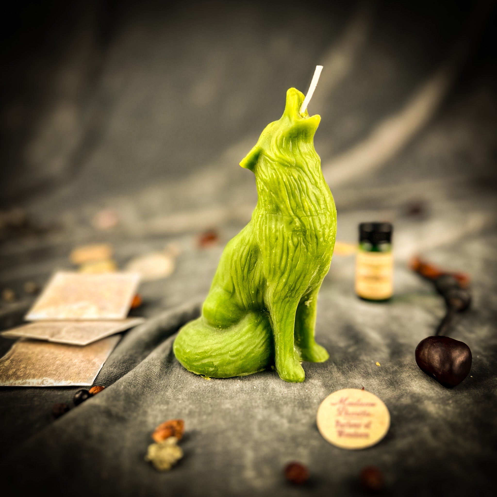 Howling Wolf Candle Spell Kit - Courage, Authentic Voice & Community ...