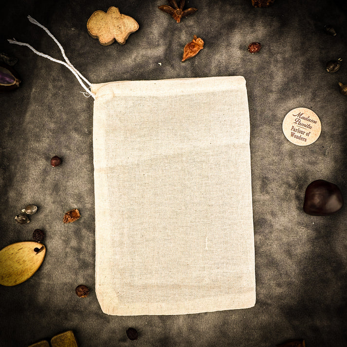 Muslin Straining Bag for Bath Crystals - Parlour of Wonders