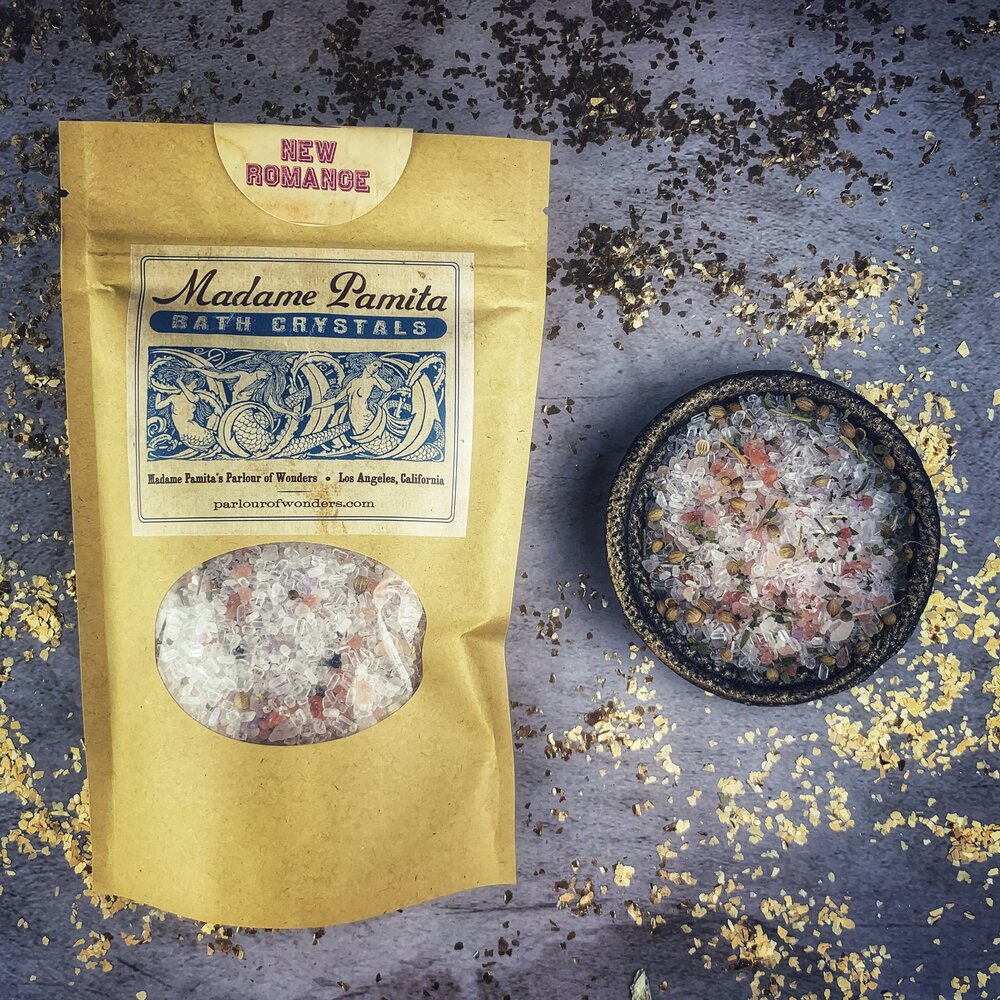 New Romance Bath Crystals - WHOLESALE - Parlour of Wonders