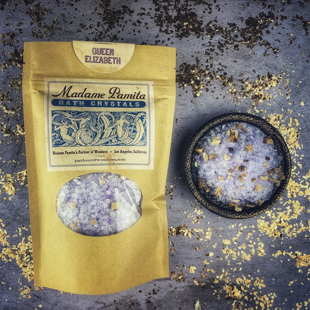 Queen Elizabeth Bath Crystals - WHOLESALE - Parlour of Wonders