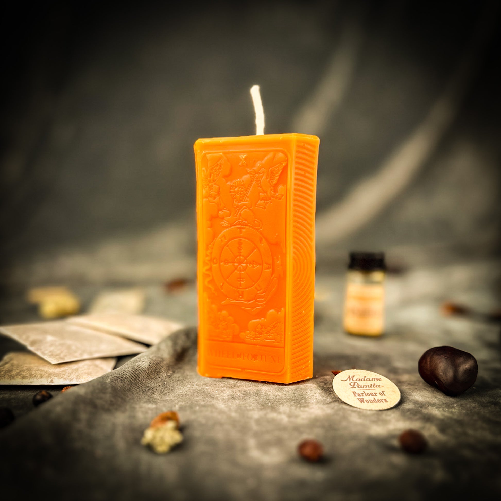 The Wheel of Fortune Candle Spell Kit - Luck & Opportunity Magic ...