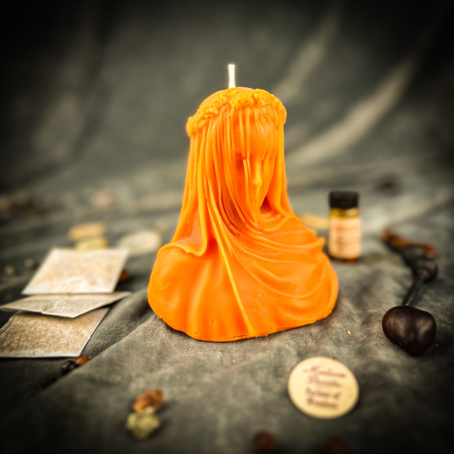 Veil of Secrets Candle Spell Kit - Truth Revelation & Privacy ...